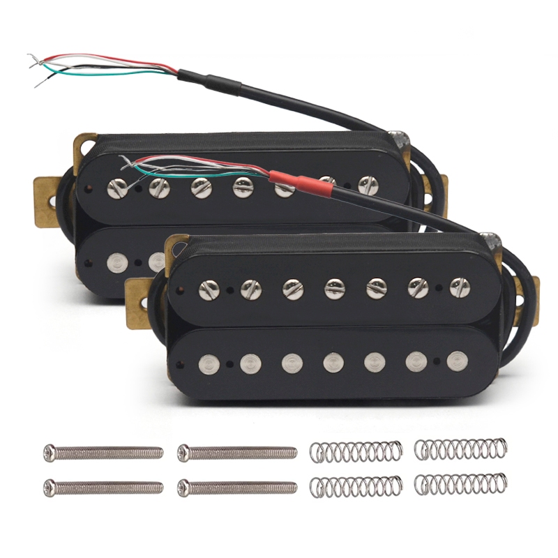 One Set 7 String Electric Guitar Humbucker Dual Coil Electric 7 String ...
