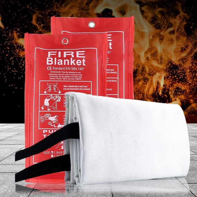 Fire Blanket for Home Fire Escape Fire Extinguisher Tool Fiber Glass ...
