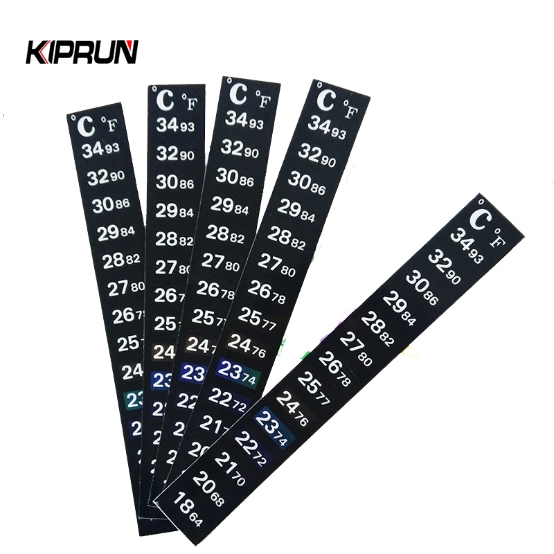 KIPRUN Stick-on Sticker Thermometers, Thermometers Strips Adhesive ...
