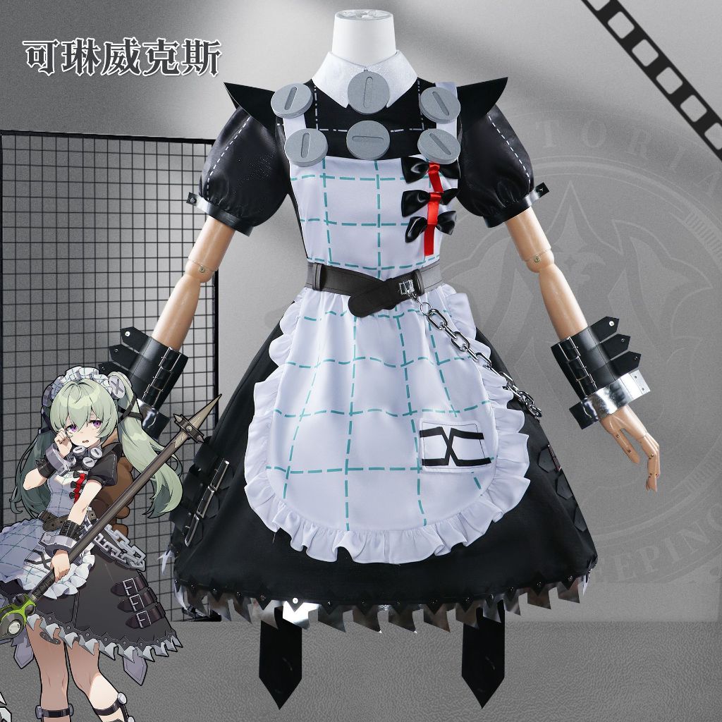 【Ready Stock】Zenless Zone Zero Corin Wickes Cos Maid Outfit Anime Game ...