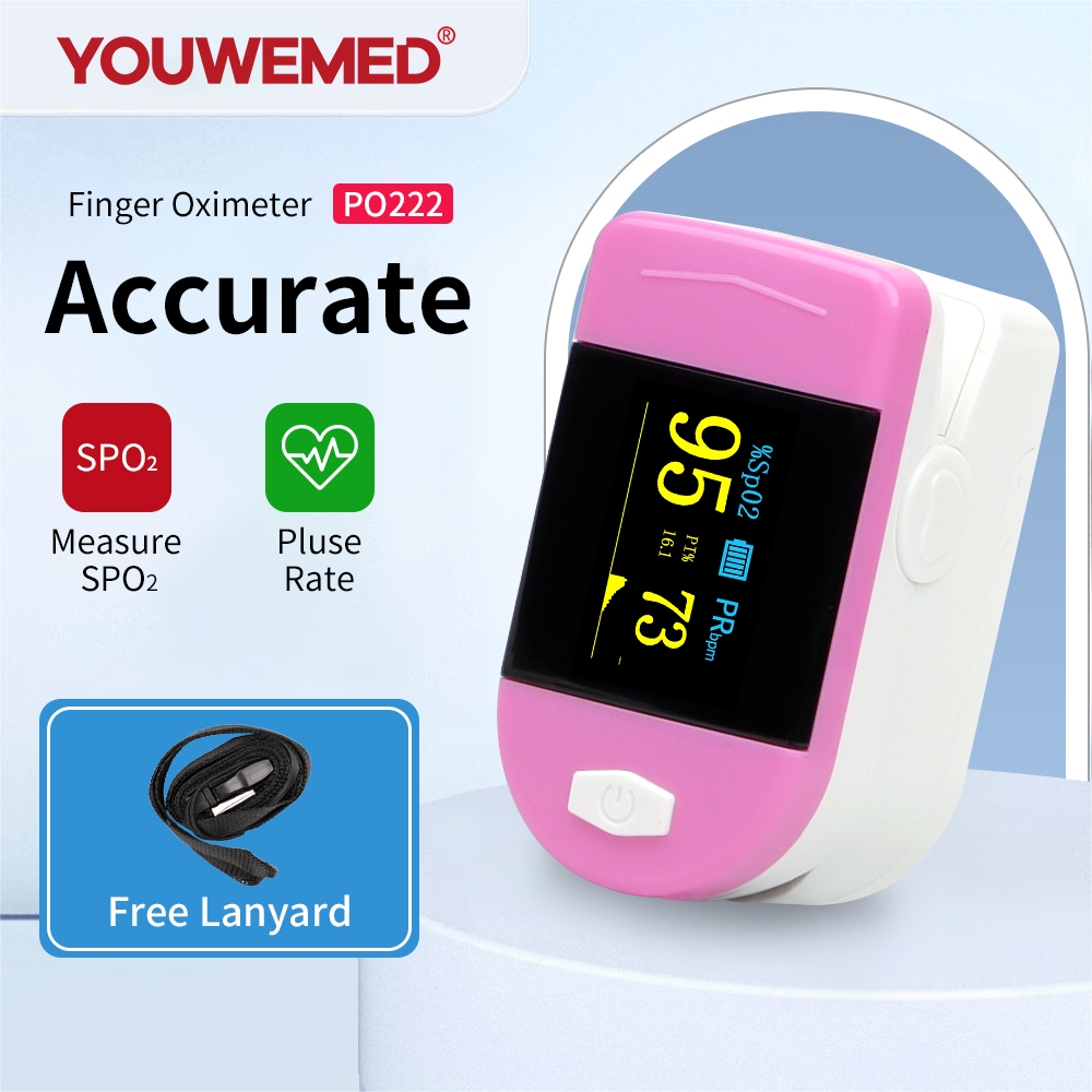 Beep Sound Finger Pulse Oximeter Portable Oxygen Blood Oxygen ...