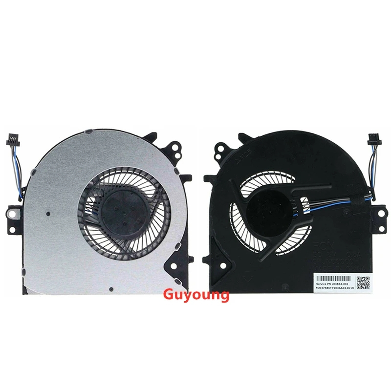 Laptop Cpu Cooler Fan FCN FJNC L03854-001 For HP Probook 450G5 450 G5 ...