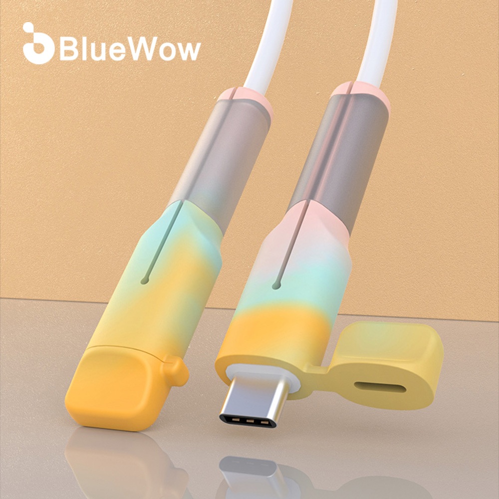 BlueWow Cable Protector Silicone Bobbin Winder Wire Cord Organizer ...