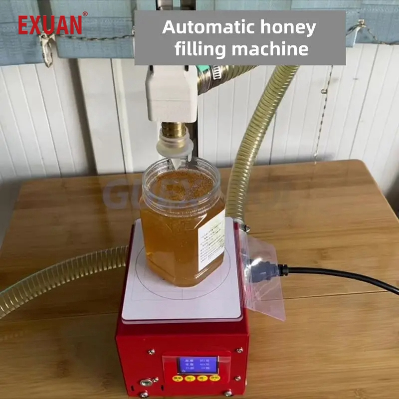 5KG Commercial Electric Paste Honey Filling Machine Gear Honey Pump ...