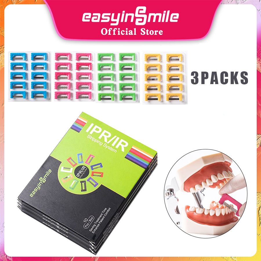 10pcs IPR Stripping System Dental Interproximal Reduction Orthodontic ...