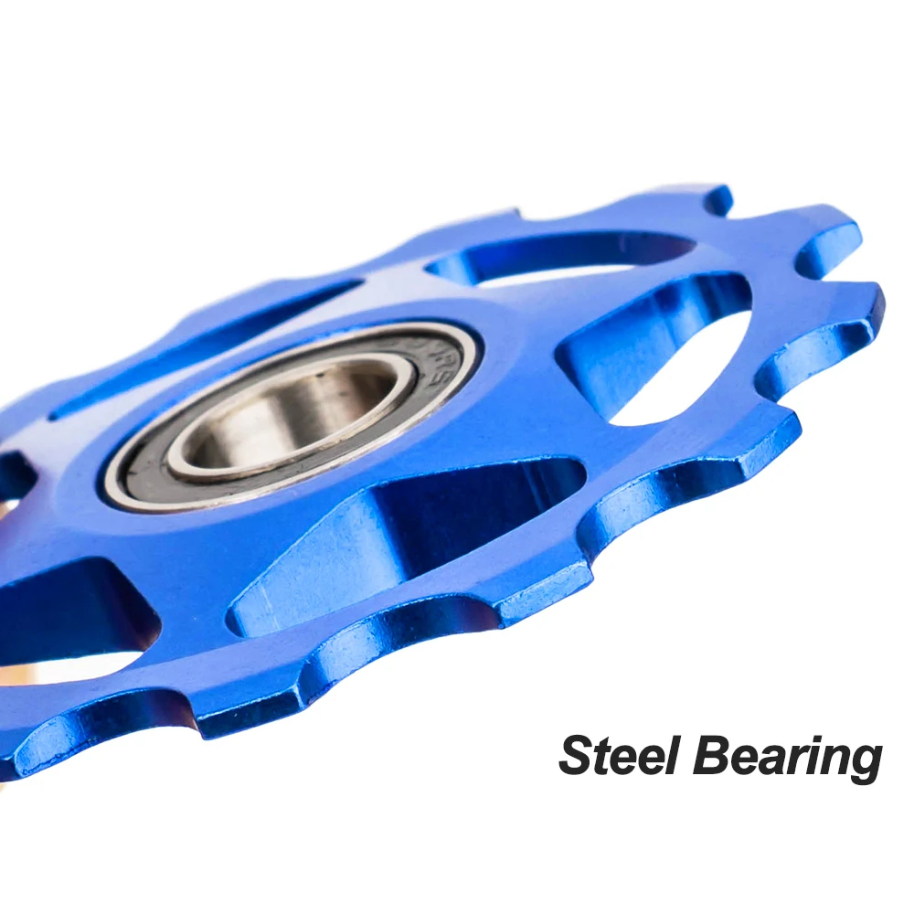 ZTTO MTB 11T 13T CNC Bicycle Rear Derailleur Jocke y Wheel Steel Bearing Pulley AL7075 Road Bike ...