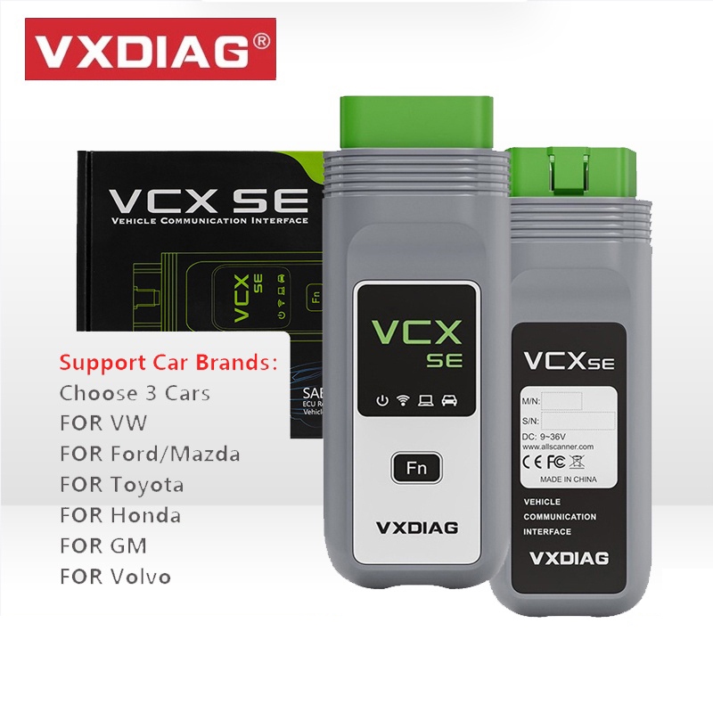 VXDIAG VCX SE Pro 3 in 1 VX308 Car OBD2 Diagnostic Tool DoIP for VW for ...