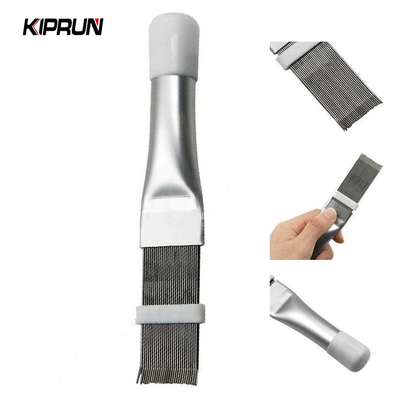 KIPRUN Air Conditioning Fin Cleaning Comb Stainless Steel Fin ...