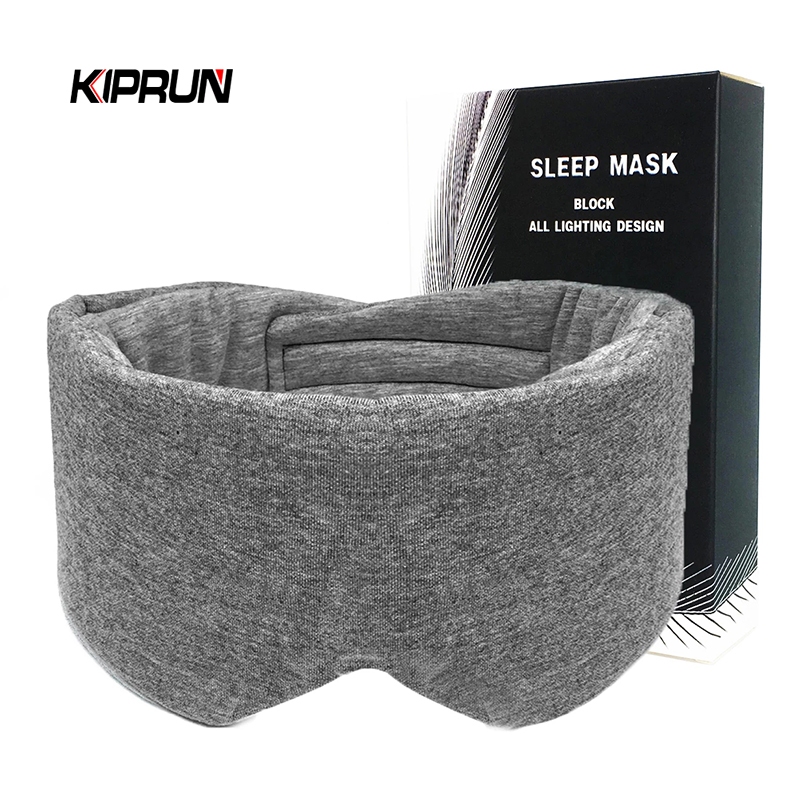 KIPRUN Full Cover Sleeping Eye Mask, 100% Handmade Cotton, Eye Mask for ...