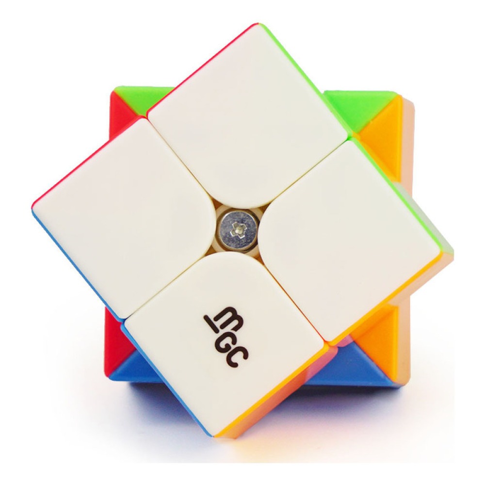 YJ MGC 2x2 Magnetic Speed Cube 2x2x2 Magic Cube Stickerless | Shopee ...