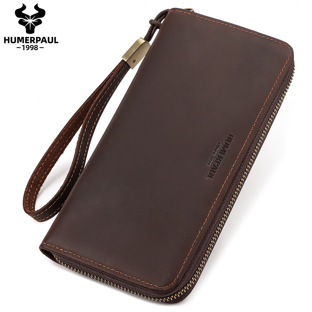 HUMERPAUL Long Wallet Made Of Genuine Leather High-capacity BP736 ...