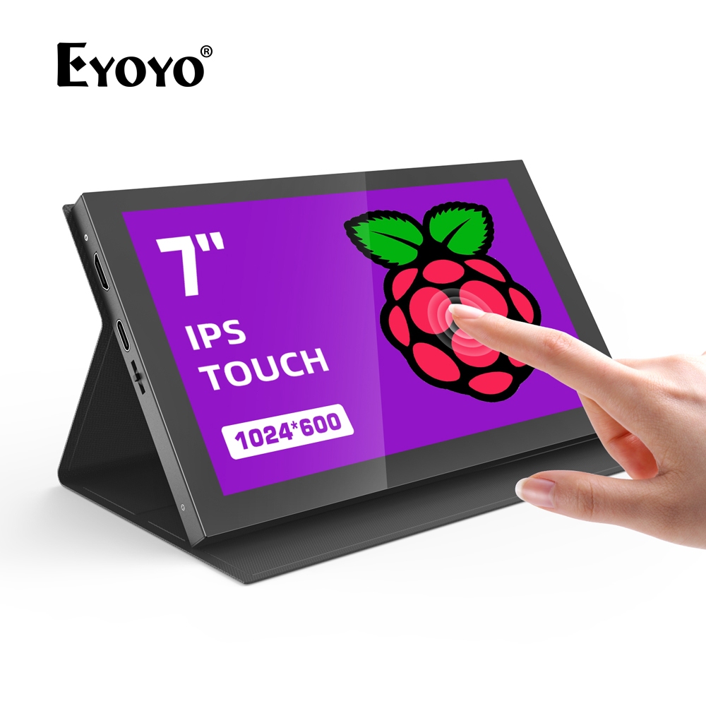 【สินค้าขายดีและจัดส่งรวดเร็ว】Eyoyo 7 inch IPS Monitor Portable ...