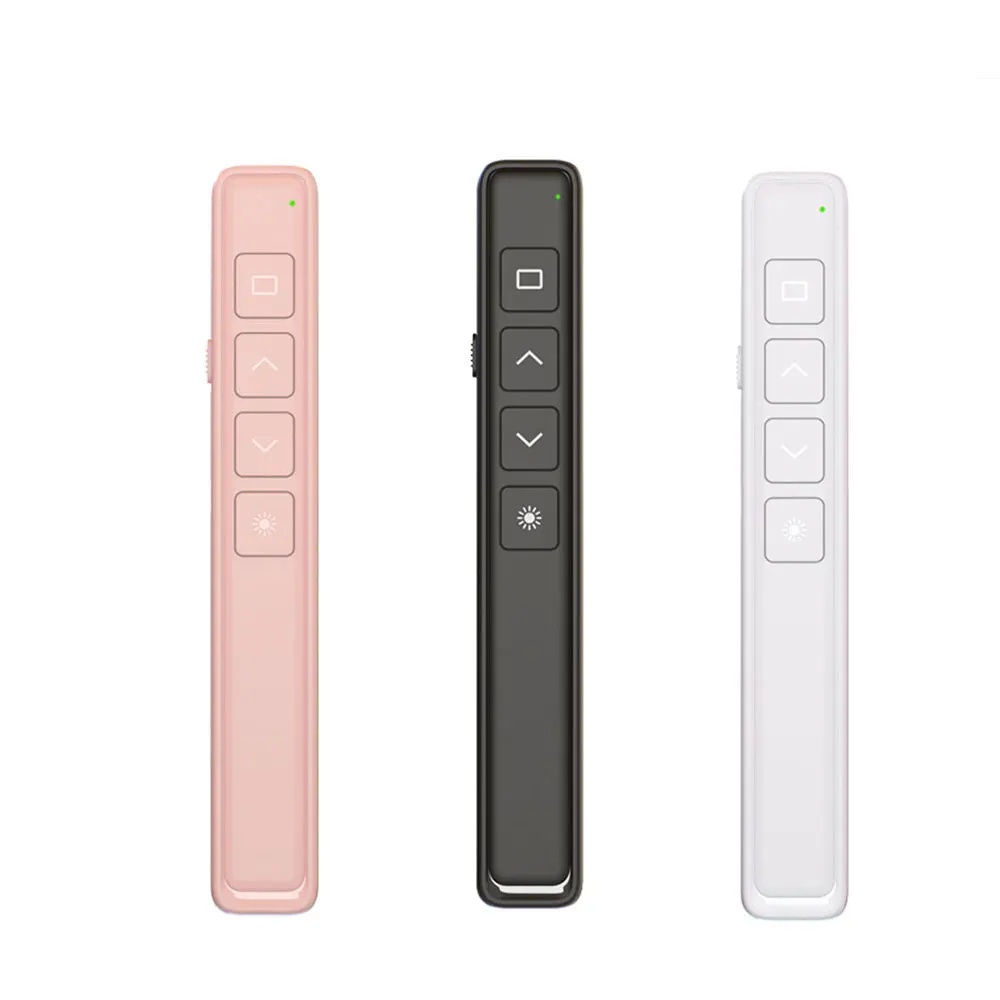 Rechargable 2.4GHz Wireless Powerpoint Pen Presentation Clicker 2.4g ...