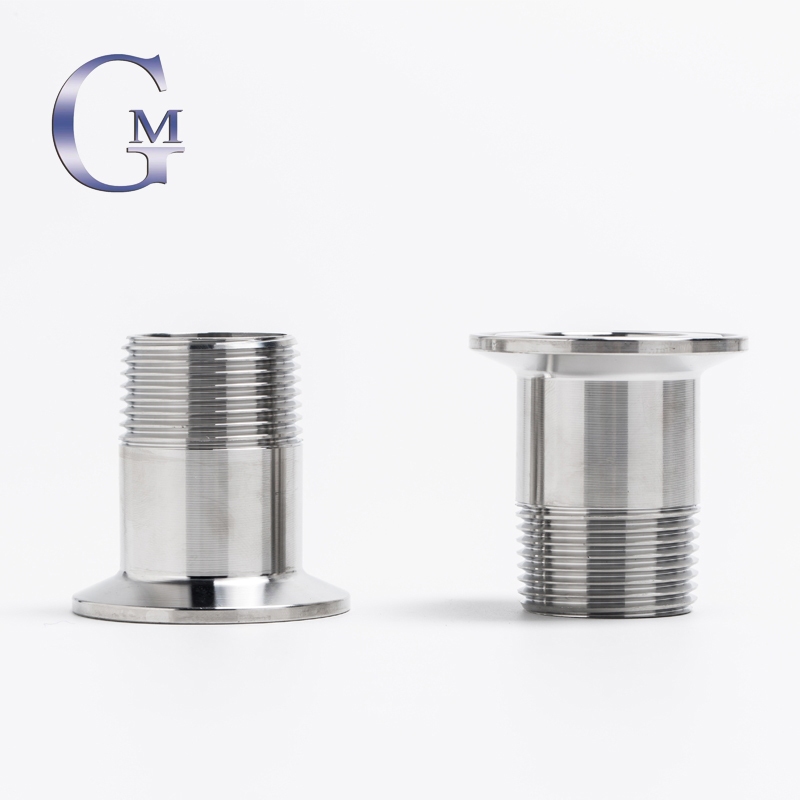 304 DN15 to DN50 Stainless Steel Sanitary Male Threaded Ferrule Pipe ...