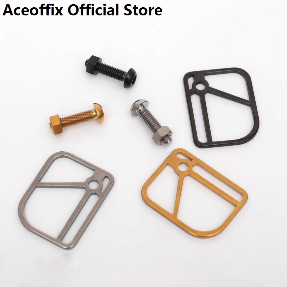 Titanium Alloy Front Fork Line Stopper for Brompton No Mudguard Model ...