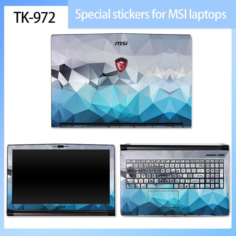MSI laptop sticker skin is suitable for Modern 14 C11M Bravo 15 C7UCX ...