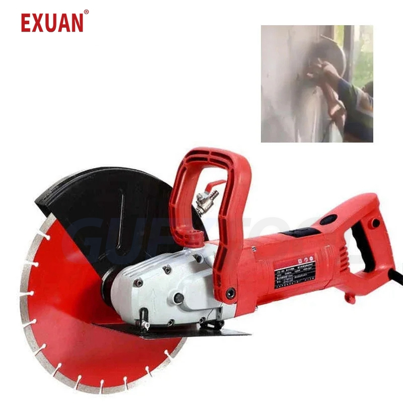 5800W Slotting Machine Dust-free Water Electricity Cutting Concrete ...