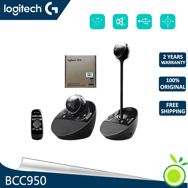 Logitech BCC950 HD Camera Conference 1080p Video Webcam | Shopee ...