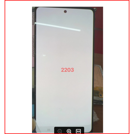 Original lcd with red Burn shadow or dot For Samsung Galaxy S20 FE G780F S20FE 4G/5G LCD Display ...