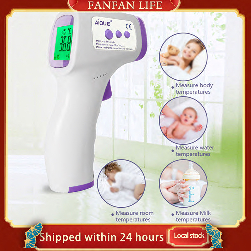 Infrared Forehead Digital Thermometer Gun shooting thermometer Scanner ...