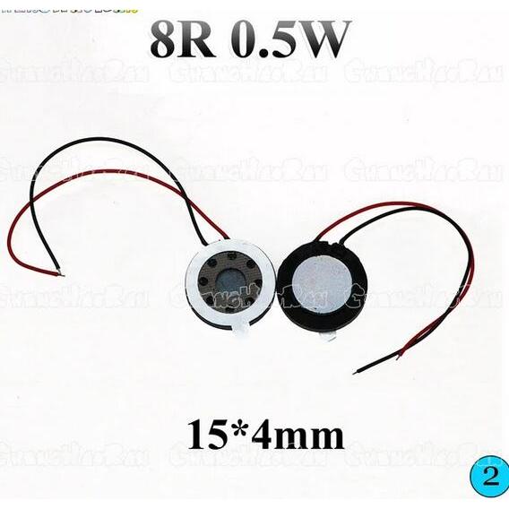 1pcs 0.5W 1W 2W 8R Mini Speaker 8 Ohm Ultra-thin Horn Speaker Diameter 10mm 15mm 20mm 23mm 26mm ...