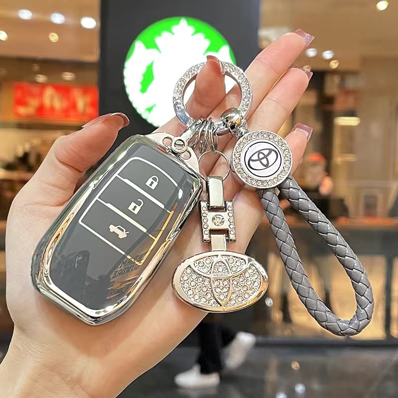 Toyota Key Cover Toyota Keychain Yaris Camry Corolla Vios Wigo Hiace ...