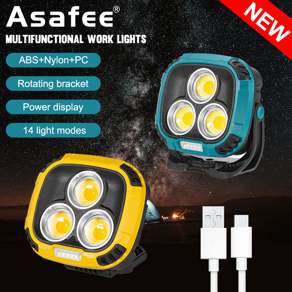 High brightness W891 COB LED work light camping light outdoor ...