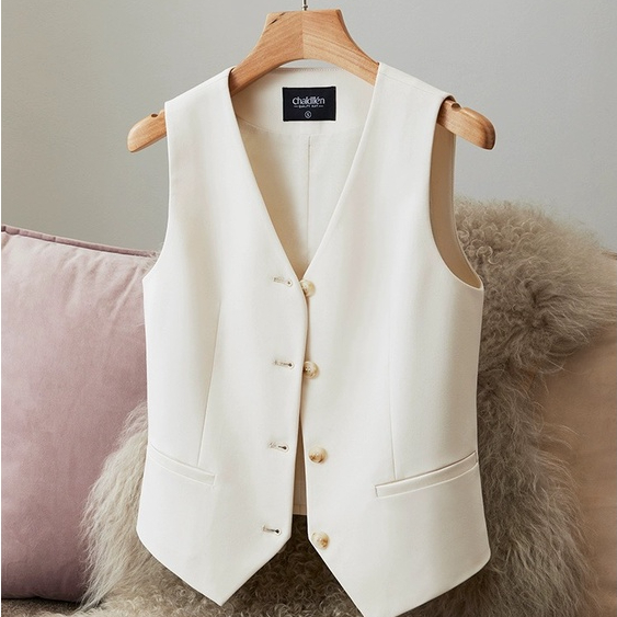 Suit Vest For Woman Korean Sleeveless Vest Top For Woman Formal Attire ...