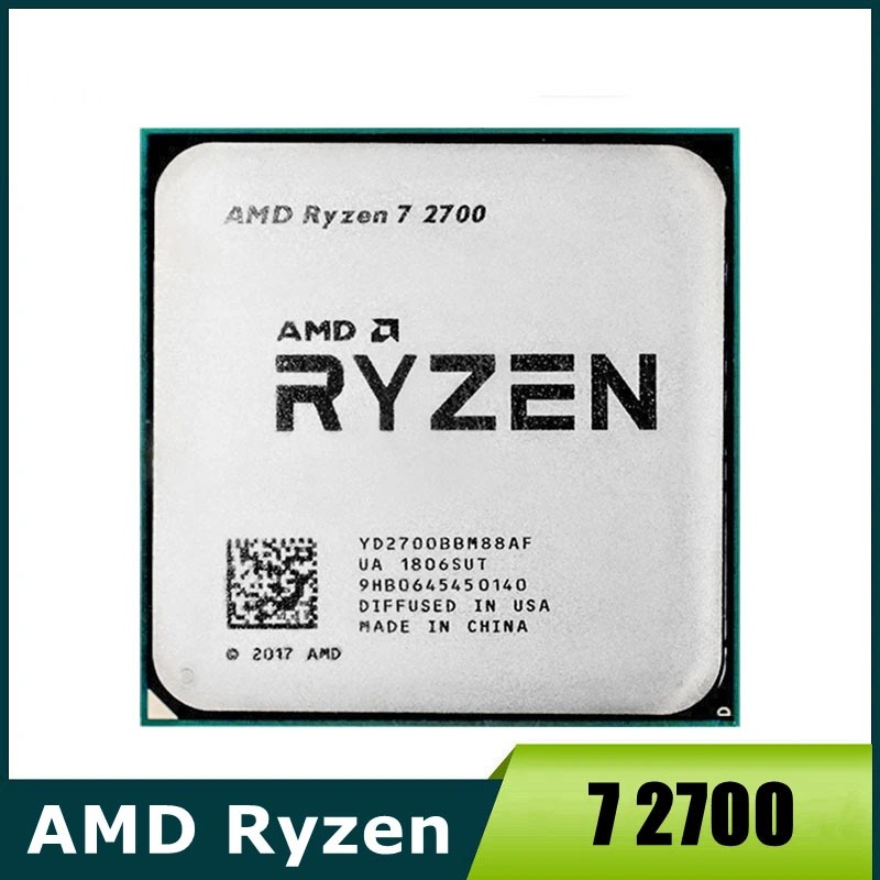 AMD Ryzen 7 1700 R7 1700 3.0 GHz Eight-Core Sixteen-Thread CPU ...