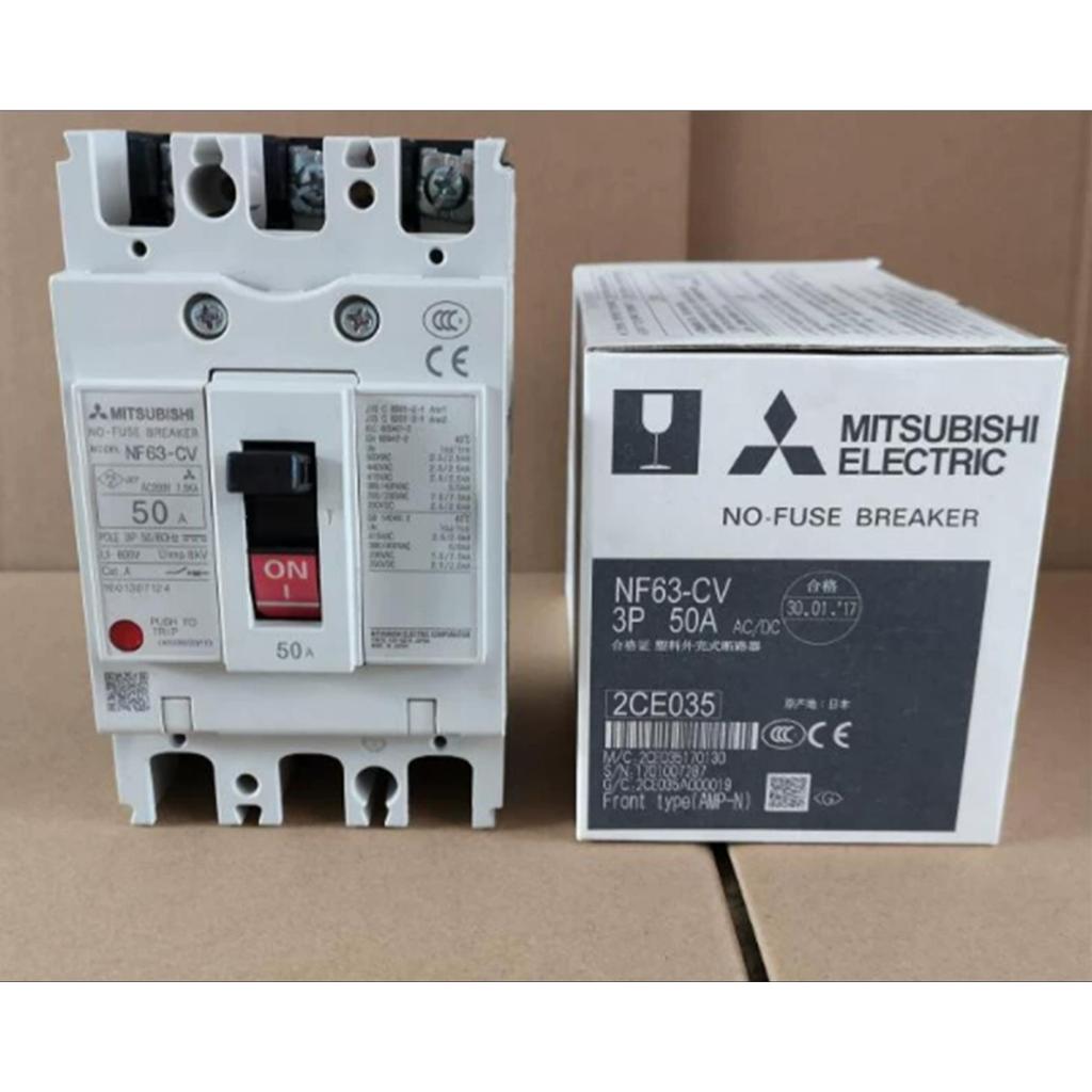 Mitsubishi Plastic Shell Circuit Breaker NF63-CV 2P 3P Air Switch | Shopee Philippines