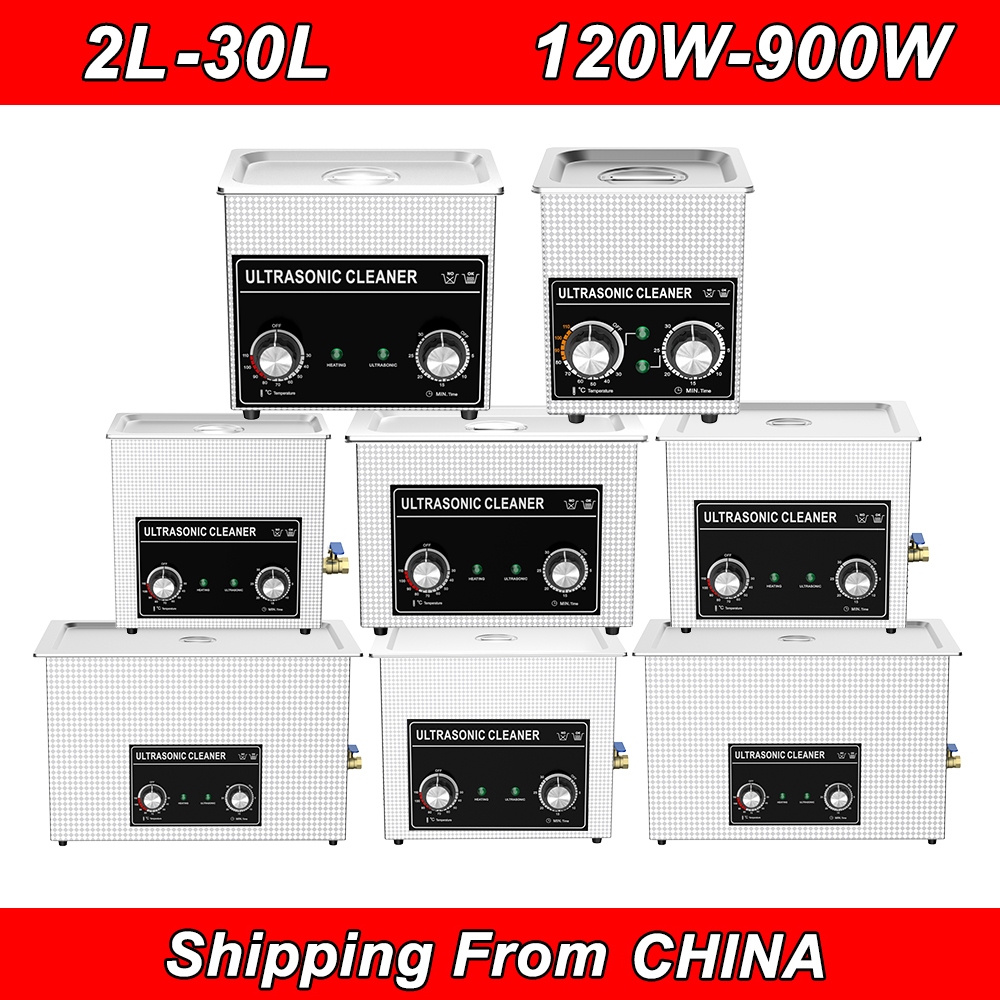 Dish-Washing Machine Ultrasonic Cleaner 2L 3.2L 4.5L 6.5L 10L 15L 22L ...