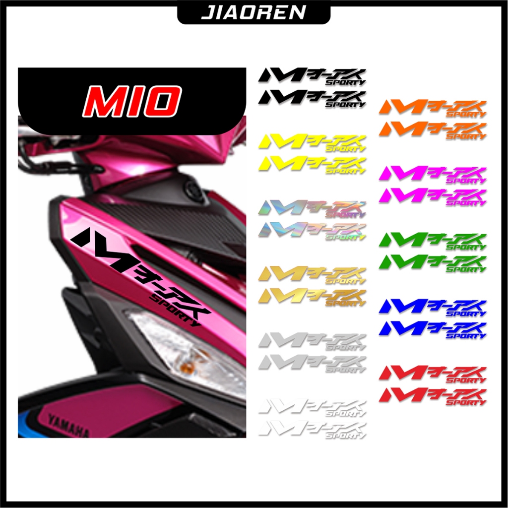 Yamaha mio sporty decals japanese sticker for motorcycle front fairing ...