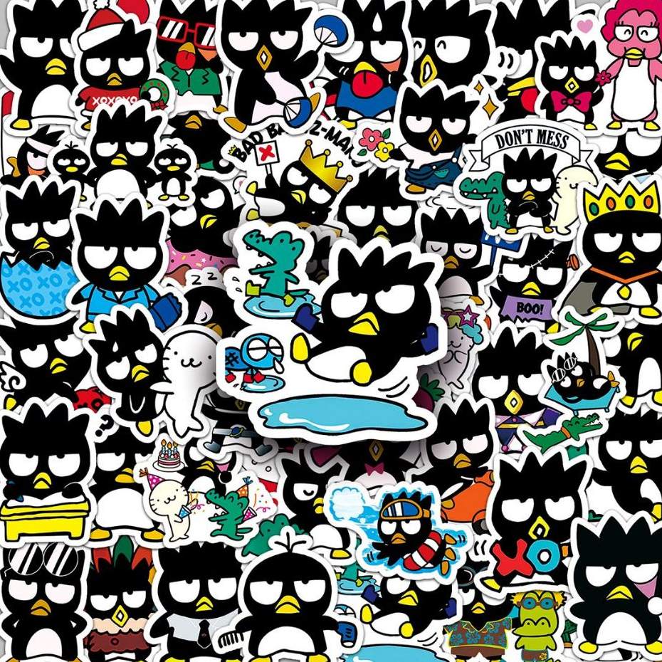 50/10Pcs Cute BAD BADTZ-MARU Sanrio Stickers For DIY Phones Notebook ...