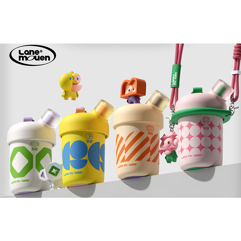 Lane Mouen Thermos Cup Coffee Pot Teapot Straw Cup Portable Cup Water ...