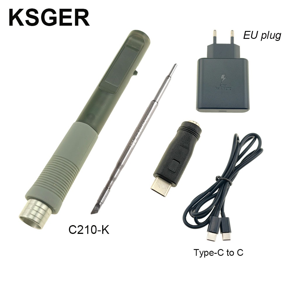KSGER C210 Electric Soldering Iron Station Portable Version For JBC ...