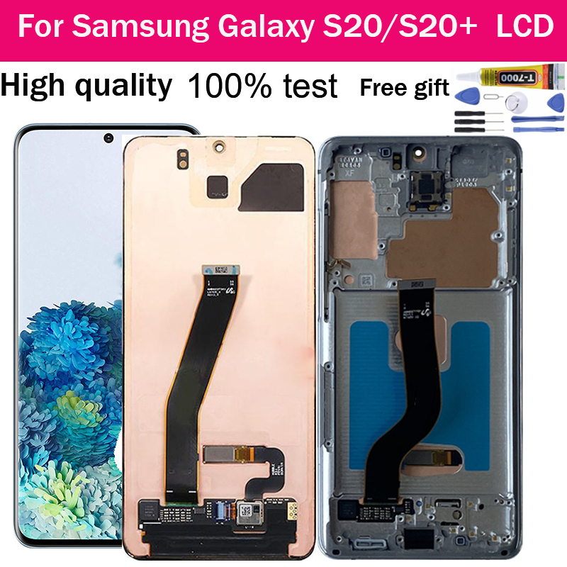 Original Samsung Galaxy S20 4G G980 5G G981/S20+ G985 LCD Display Touch ...
