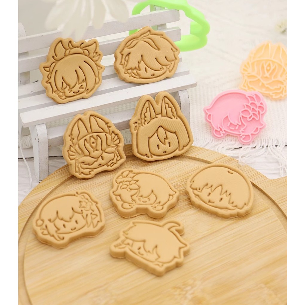 Genshin Impact Cookie Cutters Furina Lynette Wriothesley Neuvillette ...