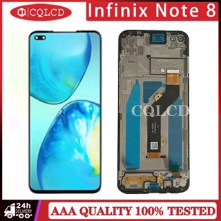 AMOLED For Infinix Note 8 X692 LCD With Frame Display Touch Screen ...
