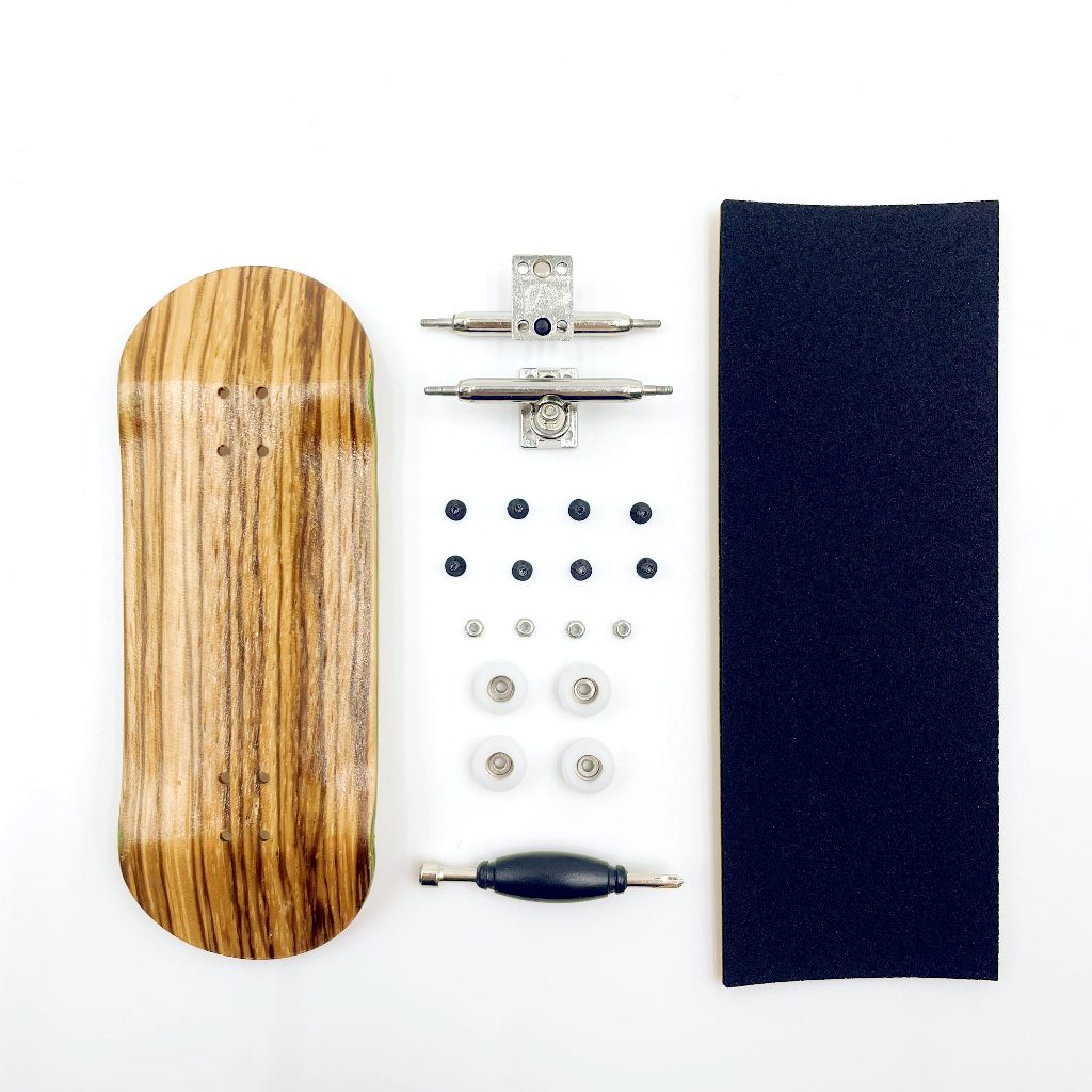 34mm Complete Fingerboard kits Canadian maple Deck Single Axle Truck ...