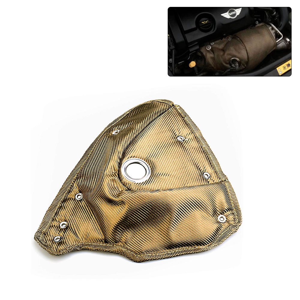TITANIUM Automobile Turbine Cover Turbo Heat Shield Suit for MINI N14 ...