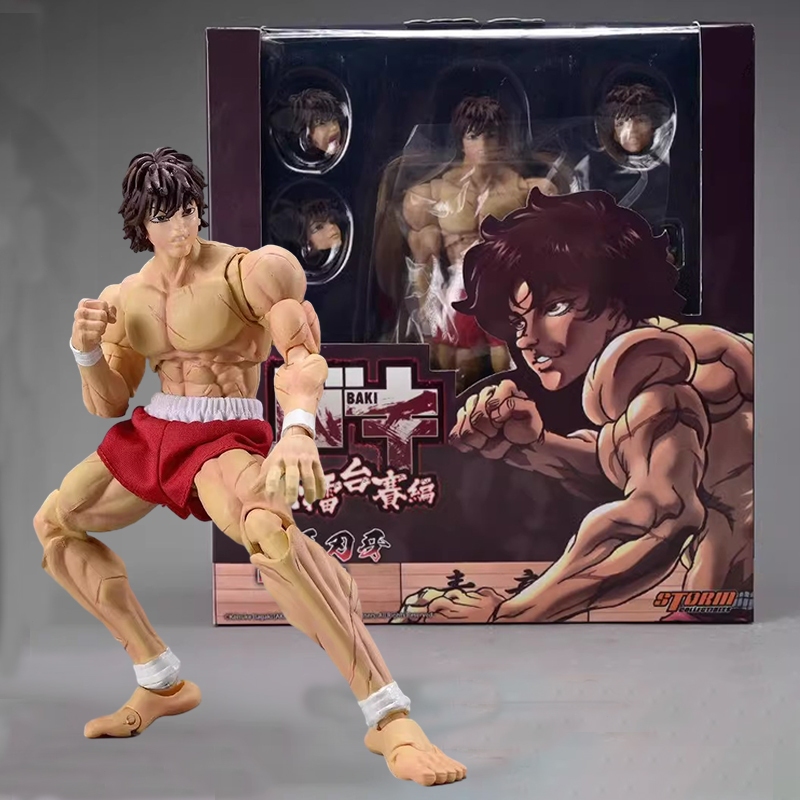 Storm Toys 1/12 Baki Hanma Action Figure Model Toy Collection Ornament ...
