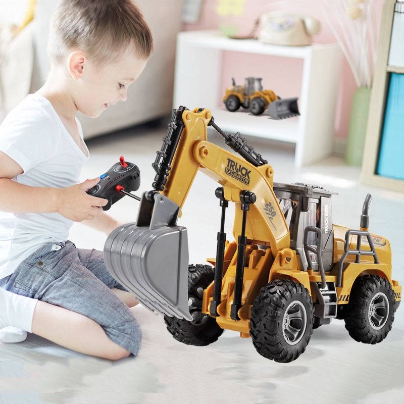 Top Race 5Channel Full Functional Front Loader RC Remote Control ...