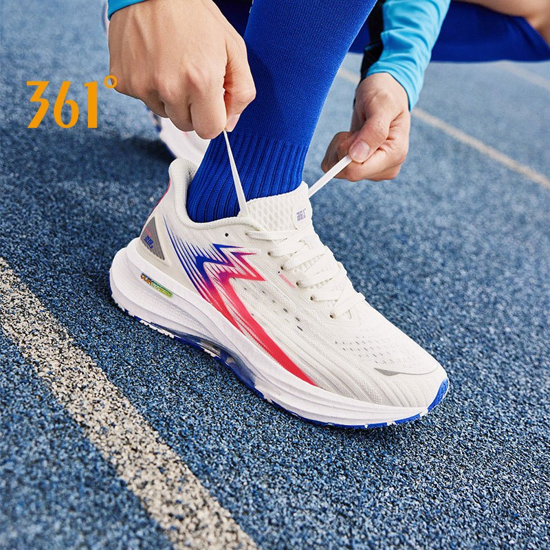 361 Degrees Titan Cqt Men Running Shoes Stable Breathable Carbon ...
