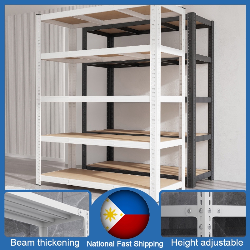 【Load 600 KG】Angle Steel Storage Shelves Metal shelf 3 Layers 4 Layers ...