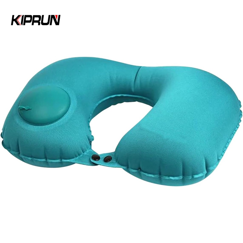 KIPRUN U-Shape Travel Pillow Automatic Air Inflatable Airplane Car ...