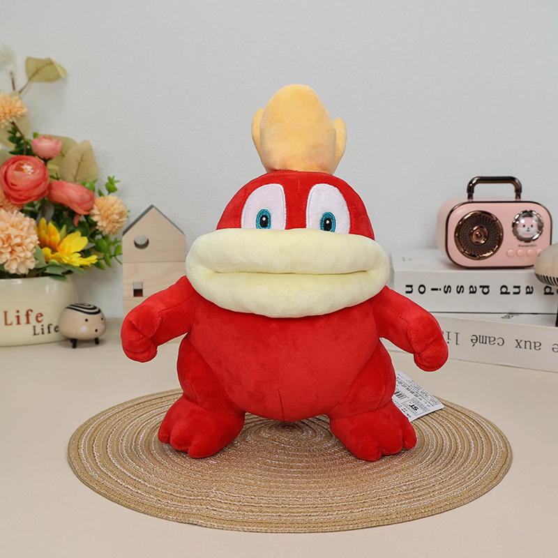 24cm Nintendo Game Super Mario Bros. Fire Spike Plush Toys Doll Room ...