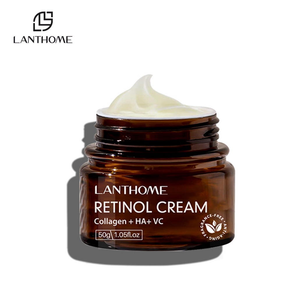 LANTHOME Retinol Face Cream Anti Aging Collagen Face Cream 100g Natural ...