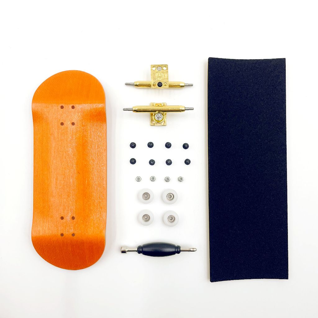 34mm Complete Fingerboard kits Canadian maple Deck Single Axle Truck ...