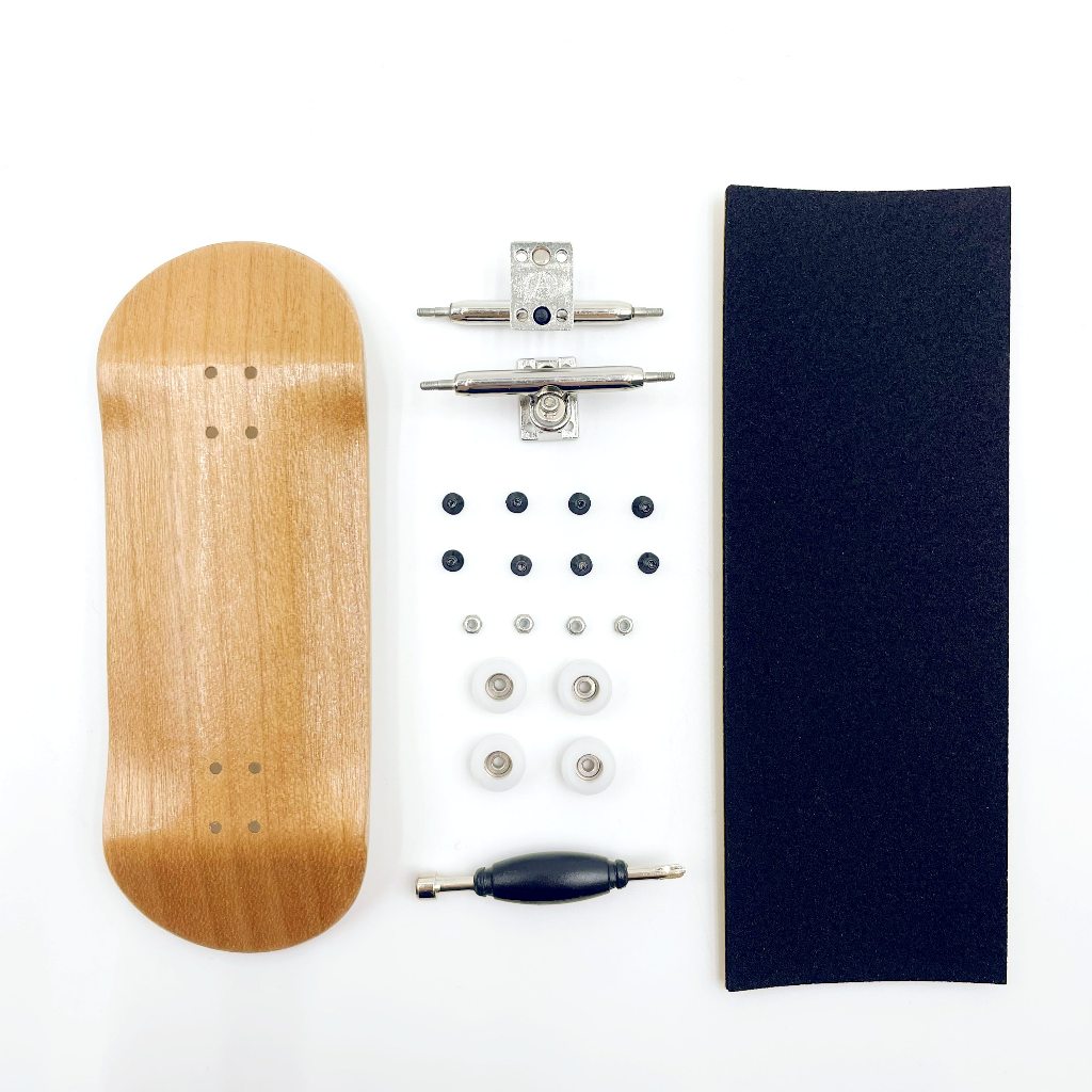 34mm Complete Fingerboard kits Canadian maple Deck Single Axle Truck ...