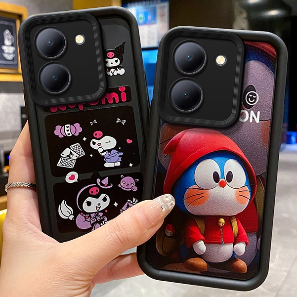 Casing Vivo Y27 Y36 Y78 Y77 Y30 Y31 Y51 Y75 Y55 Y30i 4G 5G Cartoon ...